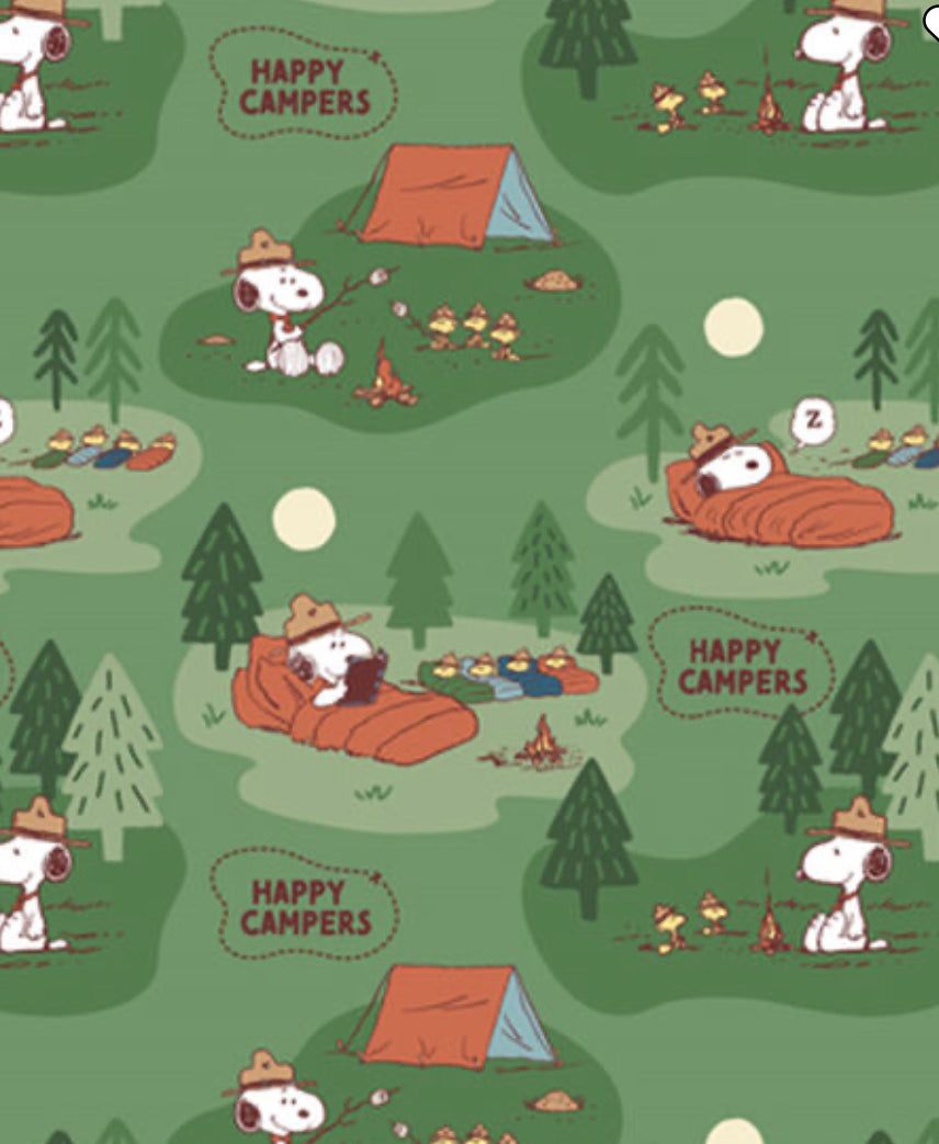 Charlie Brown Snoopy Camping – JQPaws